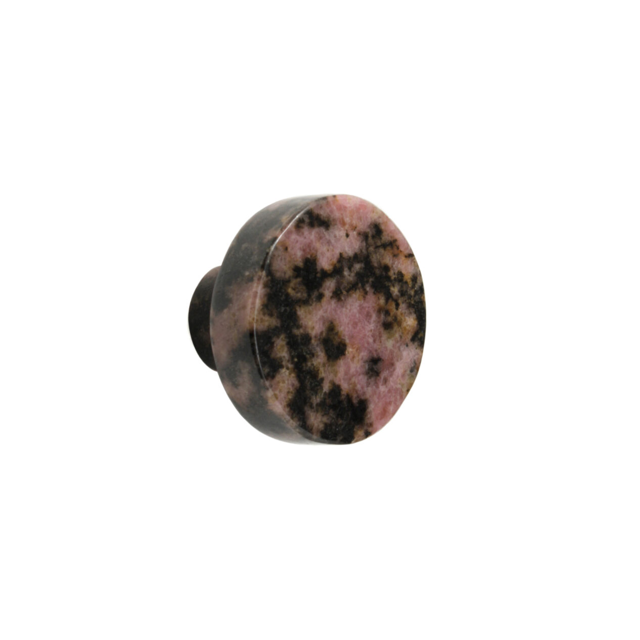 Orbite furniture knob in natural stone - La Quincaillerie