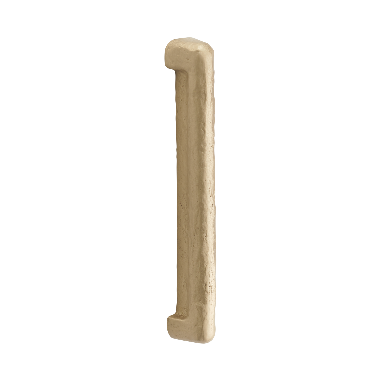 Saxe Modelée furniture handle Solid brass - La Quincaillerie